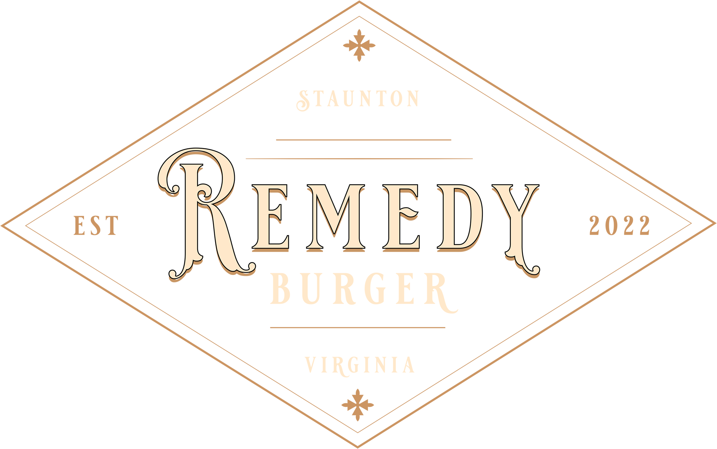 Remedy Burger logo